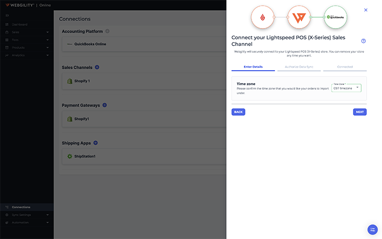 Webgility - Lightspeed