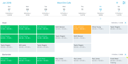 Planday Scheduling for Restaurant | Lightspeed POS