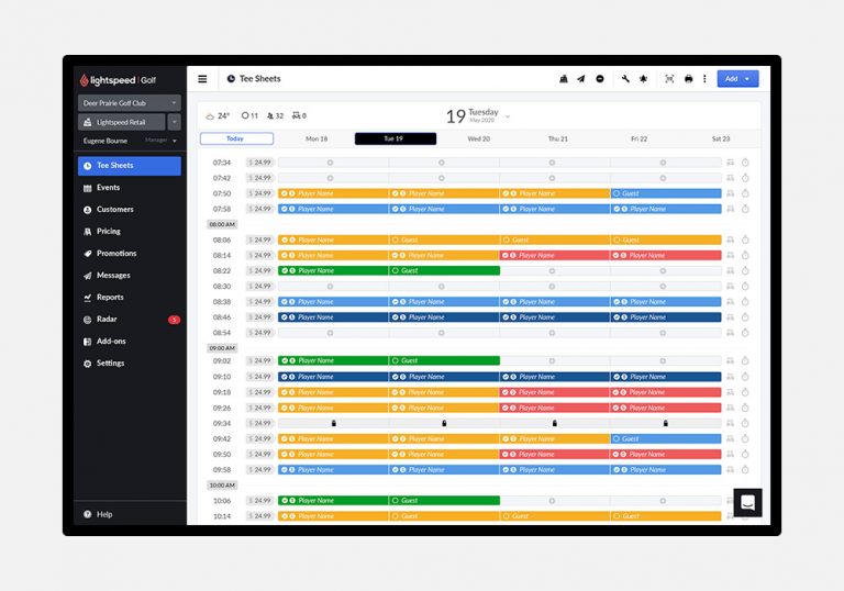 Golf Course Management Software and POS | Lightspeed Golf