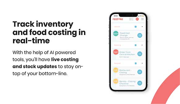 Automate your entire operation with Restoke.