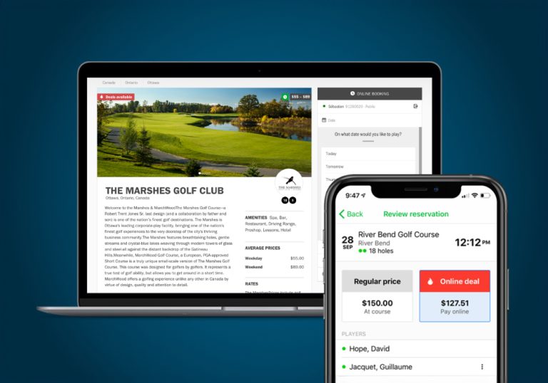 Online Golf Booking and Scheduling Software by Lightspeed