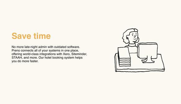 Preno provides a smooth billing experience for you and your guests!