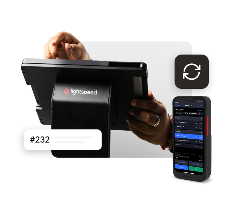 Lightspeed Tableside | Handheld POS system