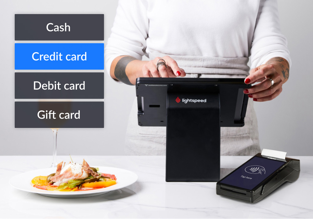 Embedded & Secure Payments for Restaurants - Lightspeed Commerce