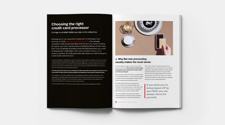 Choosing the Right Credit Card Processor - Lightspeed