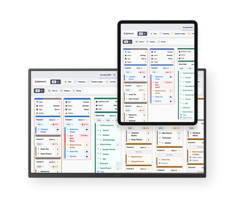 Kitchen display system (KDS) | Lightspeed POS