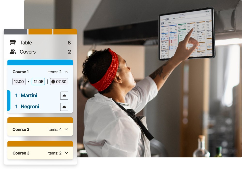 Kitchen display system (KDS) | Lightspeed ePOS